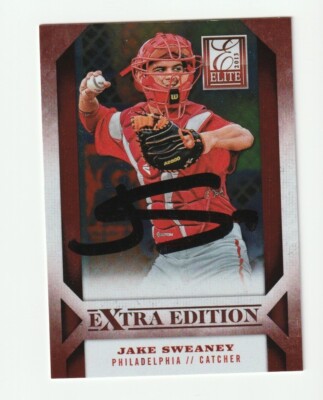 Jake Sweaney Signed 2013 Panini Elite Extra Edition Card #23 Auto ...