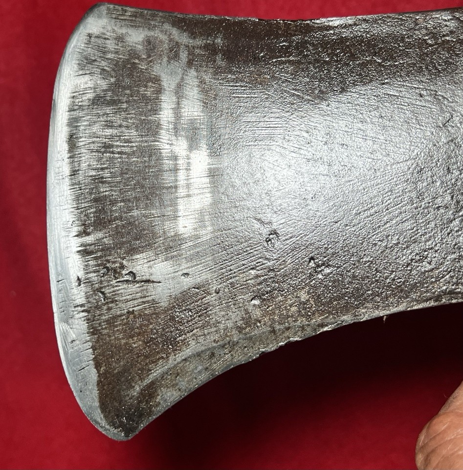VINTAGE 4 LBS Axe 27 1/2” Hickory Handle Made in USA Razor Sharp Honed ...