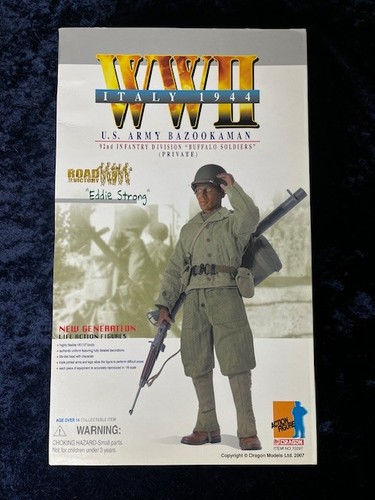 Dragon WWII 1/6 US Army 'Buffalo Soldier' Private "Eddie Strong" Italy ...