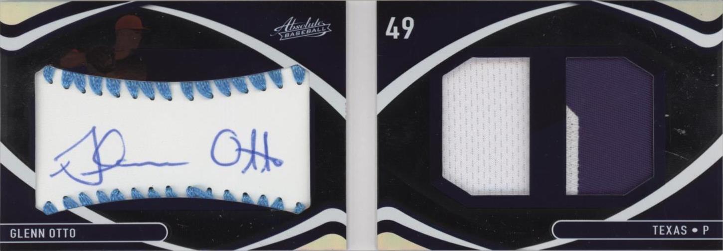 2022 Panini Absolute - Rookie Baseball Material Booklet Signatures ...
