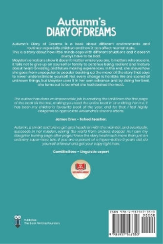 Alexandra Andras Autumn's Diary of Dreams (Poche) 9781957547350 | eBay