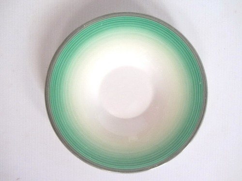 SHELLEY - Green & Grey Pattern NO W12323 P - Saucer - ART DECO China ...