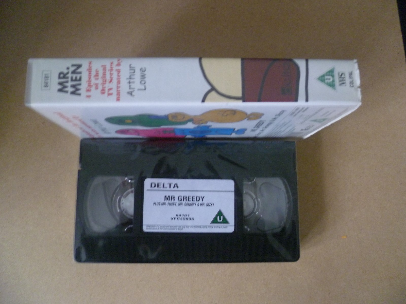 Mr Men - Mr Greedy And Three Others Stories (VHS, 2003 SEALED | eBay UK