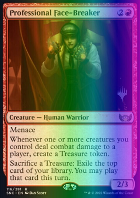 MTG Professional Face-Breaker (116p/160) Streets of New Capenna Promos ...
