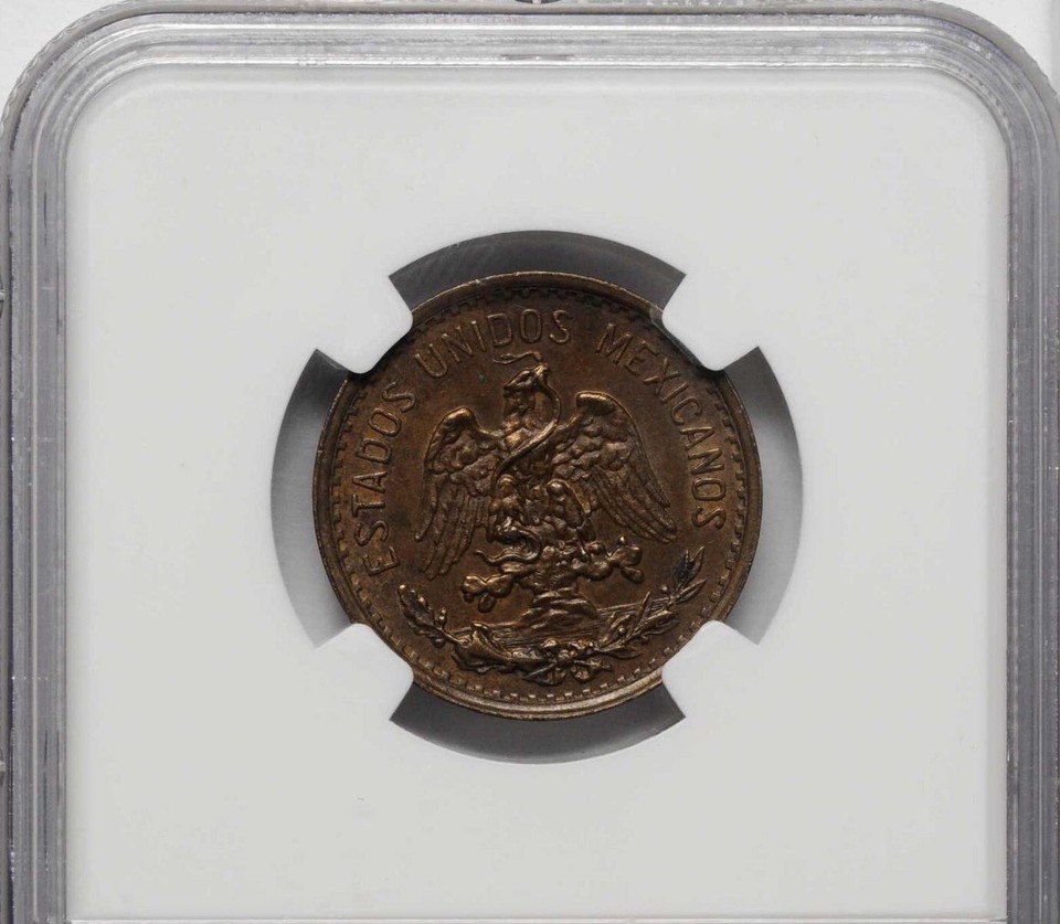 MEXICO ESTADOS UNIDOS 1905 2 CENTAVOS COIN, NGC CERTIFIED UNCIRCULATED ...