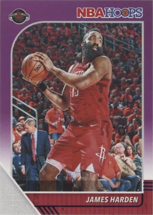 2019-20 Panini NBA Hoops - James Harden #66 Purple for sale online | eBay