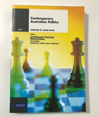 RMIT Contemporary Australian Politics compiled by J. Rowe | eBay Australia
