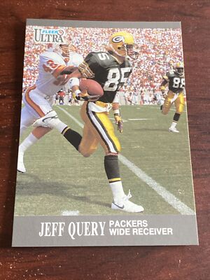 1991 Ultra Football Card #177 Jeff Query C1615* | eBay