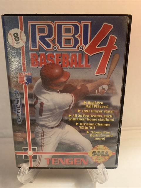 R.B.I. Baseball 4 (Sega Genesis, 1992) for sale online | eBay