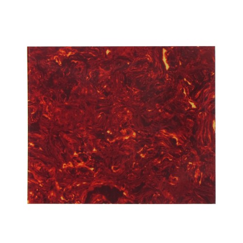 Red Tortoise Shell Acoustic Guitar Pickguard Material Blank Sheet ...
