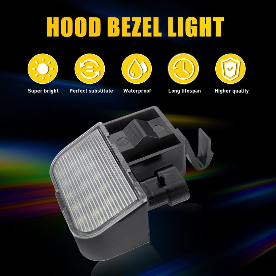 LED Under Hood Light Assembly For Chevy Silverado GMC Sierra 1500/2500 ...