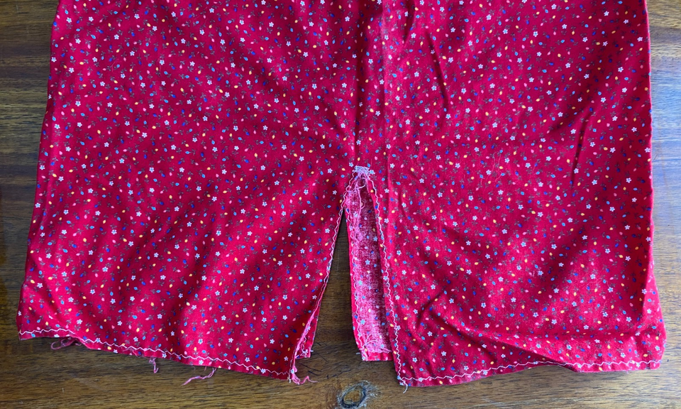 HANDMADE GIRLS SKIRT W/ ARM BANDS NATIVE AMERICAN POWWOW CEREMONY ...