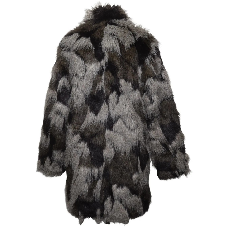 E-Woman, Jacke, Damen, Größe: S/M, Grau/Schwarz/Grün, Acryl/Polyester # ...