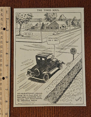 THE TIMID SOUL from 1936 Philadelphia Newspaper #3 | eBay