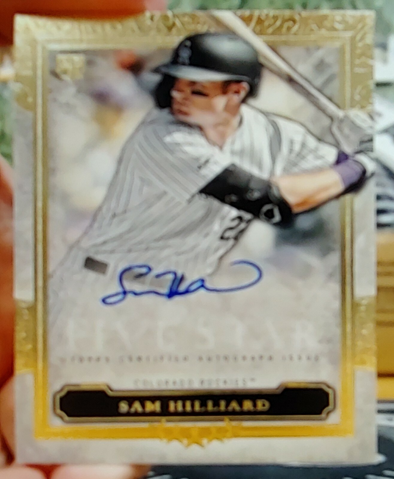2020 Topps Five Star Sam Hilliard RC Autograph - Rockies🔥🔥🔥 | eBay