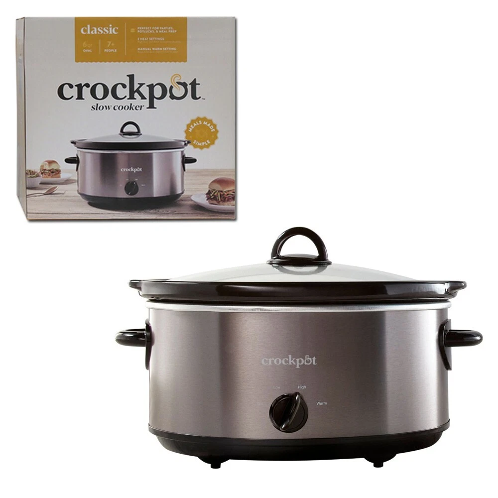 VonShef Slow Cooker Slowcookers, Cookers, Large, Family, 44% OFF