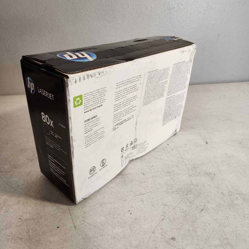 HP CF280X 80X Black Hi Yield Cartridge 400 M401 Genuine New OEM Sealed ...