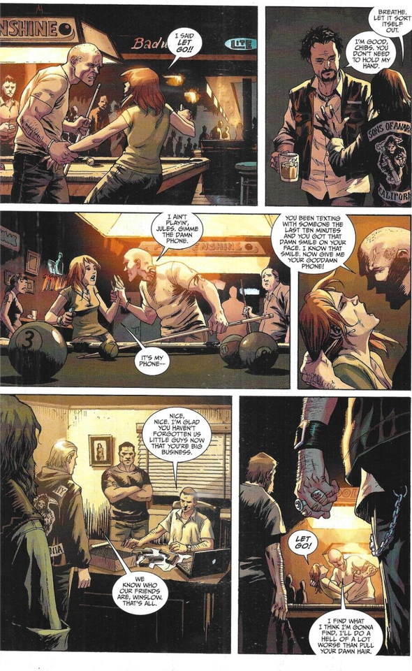 Sons of Anarchy Comic 1 First Print Cover A Garry Brown 2013 Christopher Golden | eBay