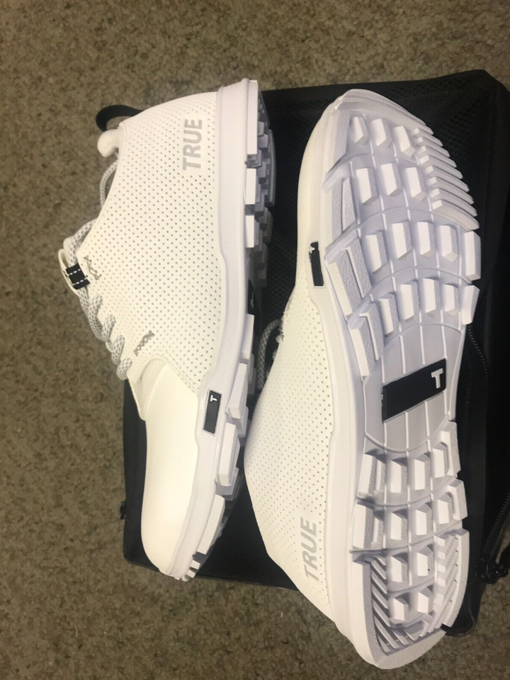 TRUE Linkswear Original 1.2 Men's White Waterproof Golf Shoe Size 9 | eBay