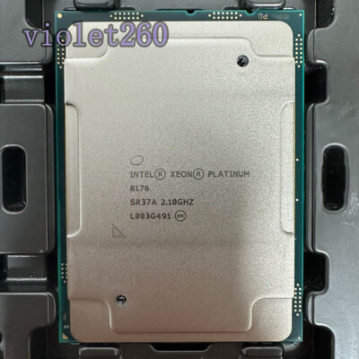 Intel Xeon Platinum 8176 official CPU processor 2.10ghz 28-core LGA3647 ...