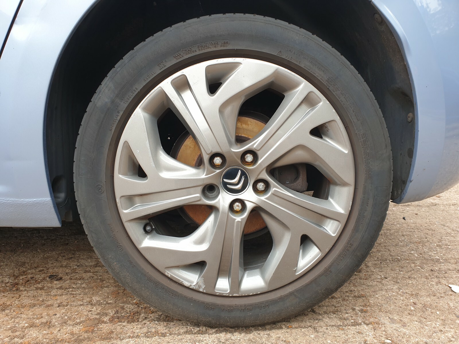 Citroen C4 Picasso MK2 2014 - 2021 17" Alloy Wheel & Tyre Full Set 205 ...