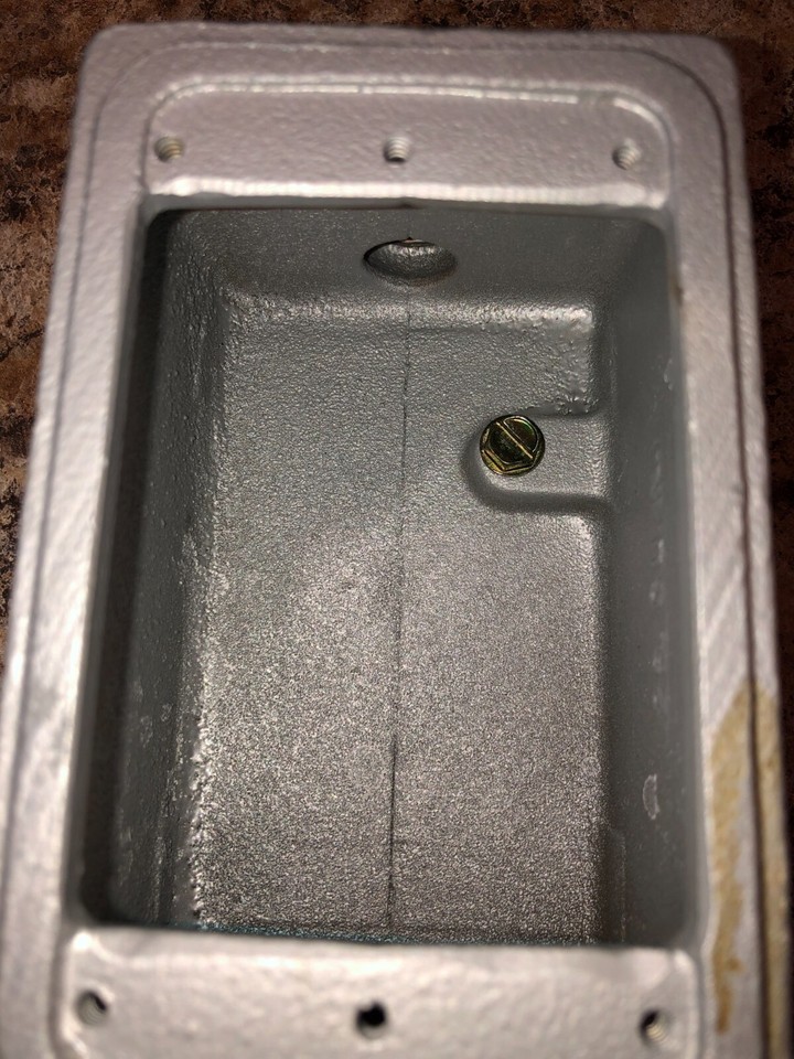 APPLETON FDC-1-50 1-GANG DEEP PASS-THRU DEVICE BOX 1/2" IRON, new | eBay