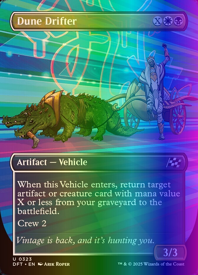 MTG Magic the Gathering Dune Drifter (323/568) Aetherdrift NM FOIL | eBay