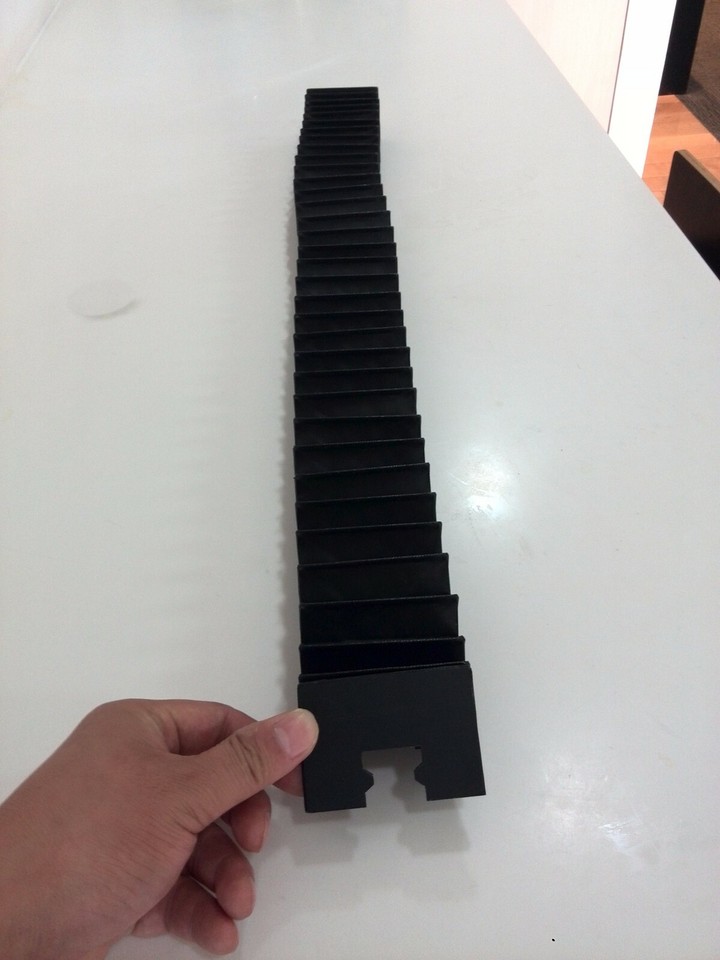 HGR 20 type flexible accodion protective bellows dustproof for linear ...