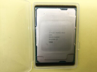 SRKXQ Intel Xeon Gold 6334 8-Cores 3.60 GHz FCLGA4189 18M Cache CPU | eBay