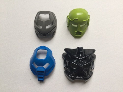 Lego Bionicle Mata Nui Toa Tohunga Matoran Turaga And Rahi Kanohi Masks ...