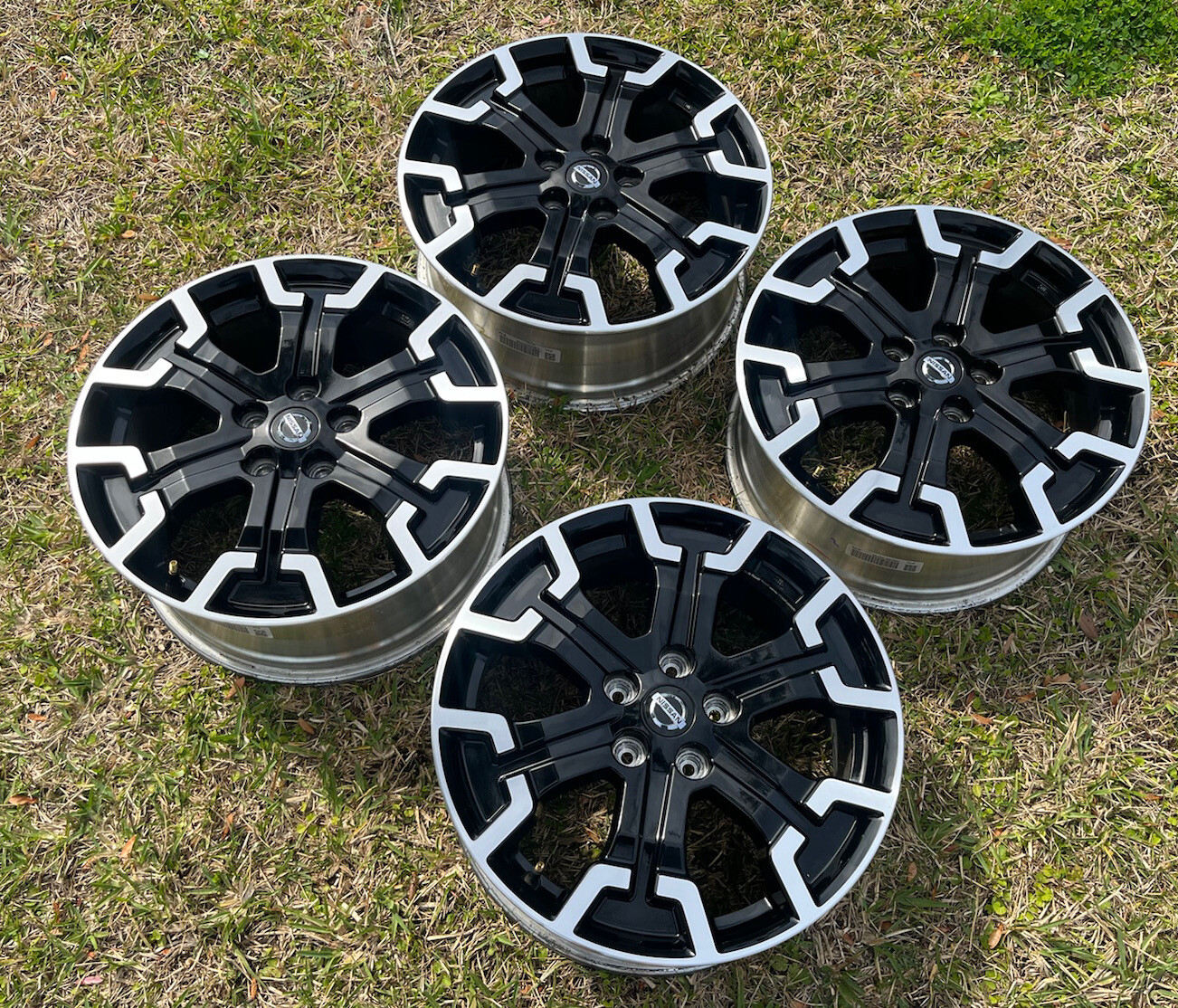 18" Nissan Pathfinder Gloss Black Wheels Rims Factory OEM Set 96469 | eBay