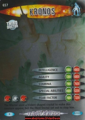 Doctor Who Battles in Time - 657 - Kronos / Ultim | eBay