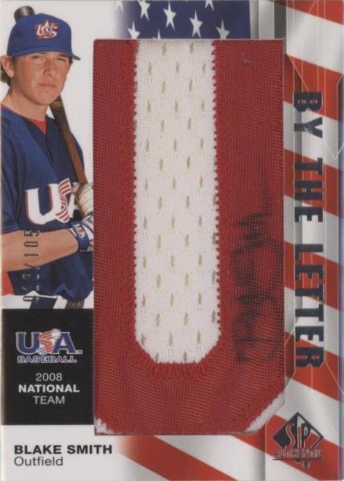 2008 SP Authentic - USA Baseball National Team by the Letter Autographs ...