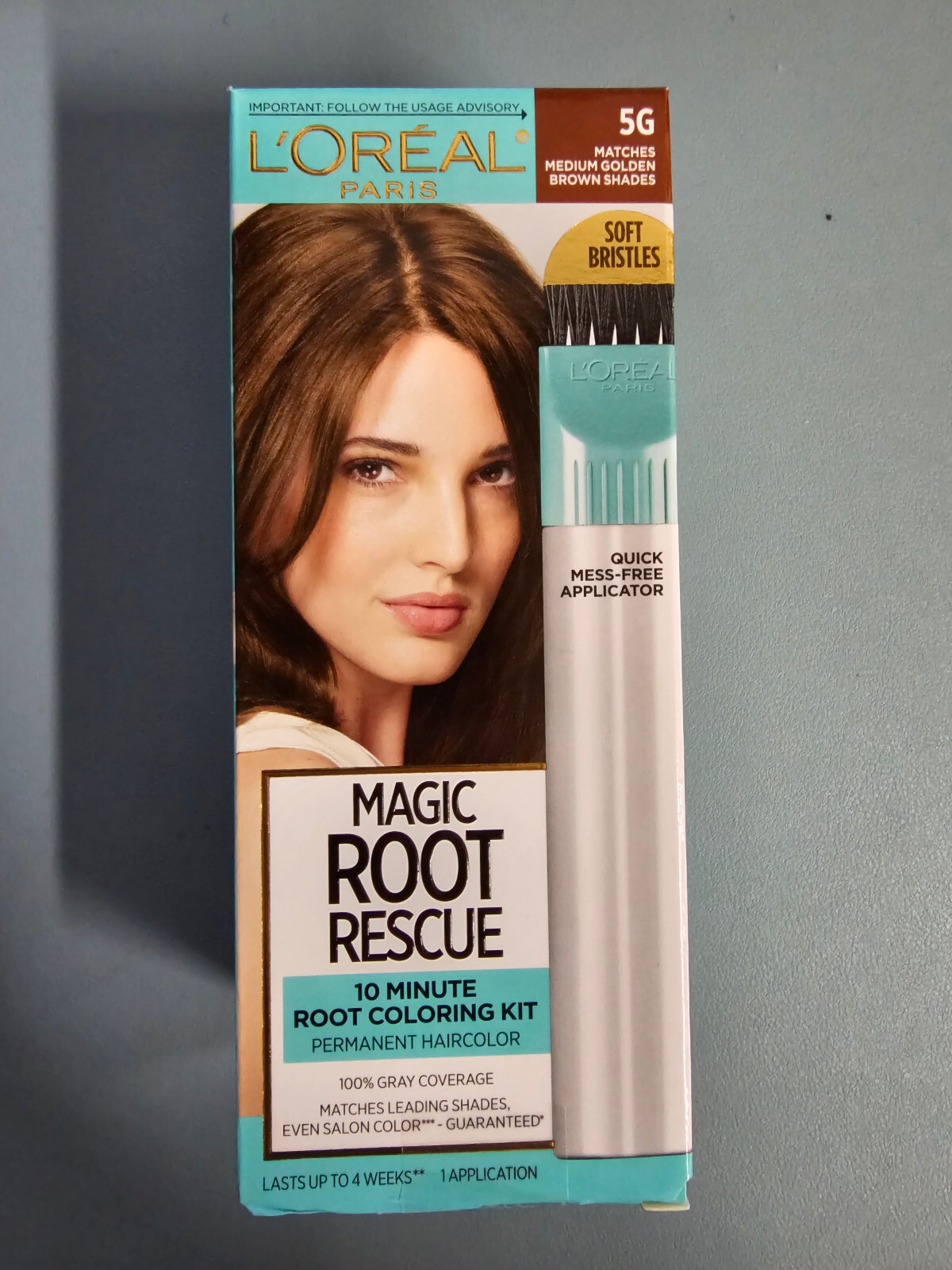 L'Oréal Paris Magic Root Rescue 10 Min Root Coloring Kit 5G Medium ...