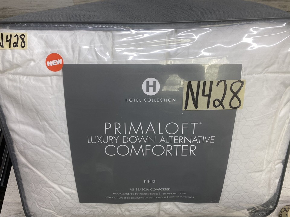 Hotel Collection Primaloft King Luxury Down Alternative Comforter All ...