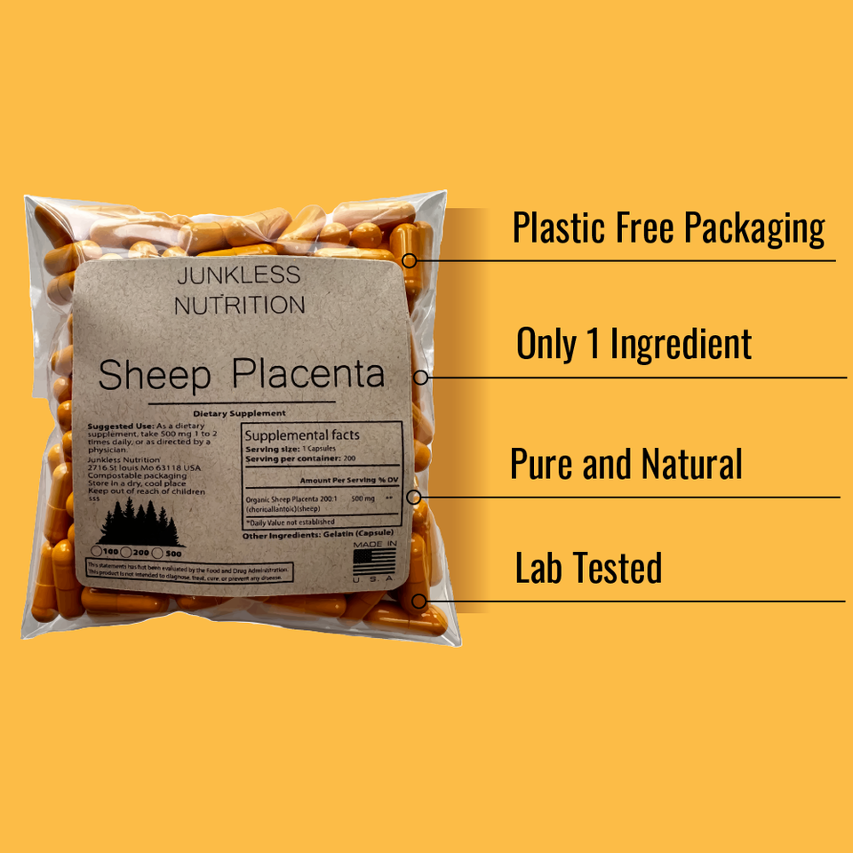 SWEDISH Sheep Placenta Supplement 500mg - 100:1 Potency | eBay