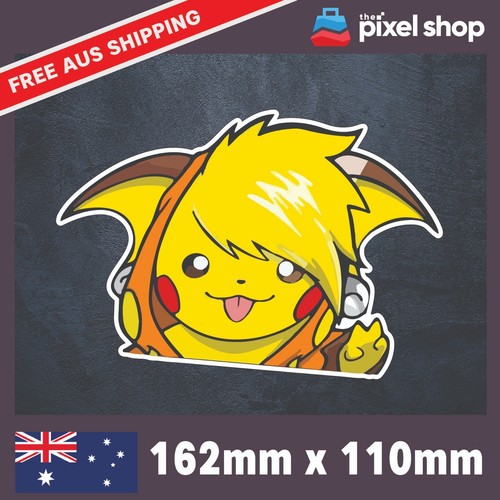 Swag Pikachu Sticker Pokemon Anime 4x4 window bumper funny car decal ...
