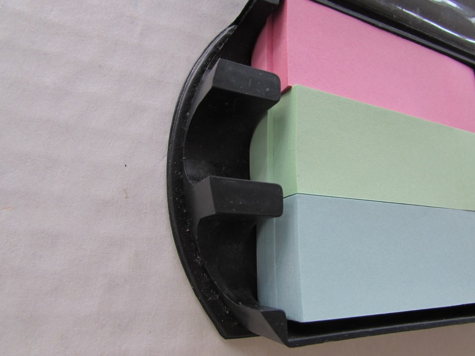 Memo Pads Holder Case With 3x3 & 3x1 Pads Sticky Notes Black ...