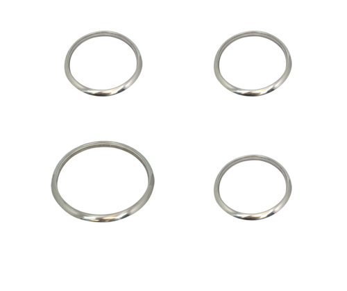 GENUINE WESTINGHOUSE STOVE COOKTOP TRIM RING COMPLETE ASSEMBLY x4 ...