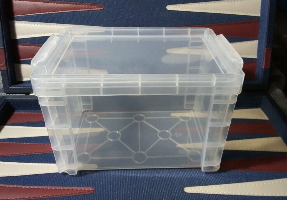 Premium Toploader Storage Box Vault Stackable Case (HOLDS 120 ...