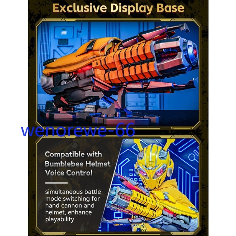 US Stock!!! Killerbody Transforms Bumblebee Arm Cannon 1:1 Wearable ...