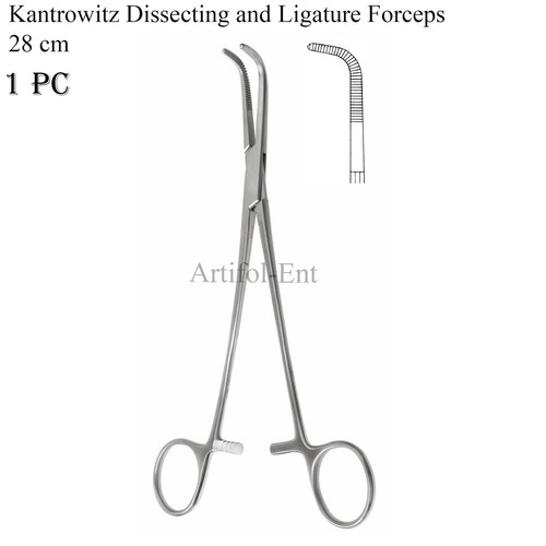 Kantrowitz Dissecting and Ligature Forceps 28cm 11" Thoracic Clamp ...
