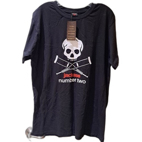 Jackass Number Two black t-shirt 2006 movie merch adult unisex size XXL ...