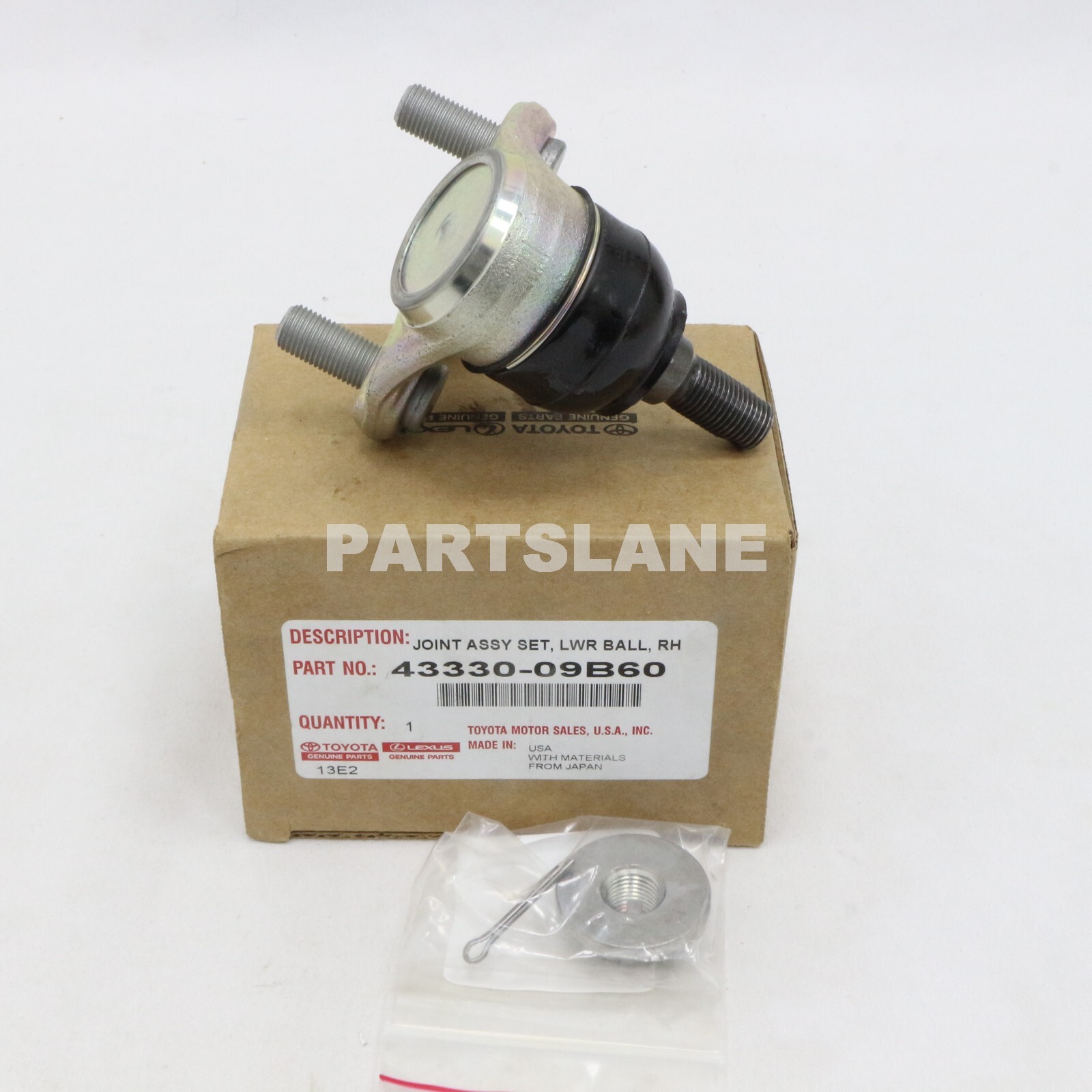 Toyota Highlander Lexus RX350 OEM Front Right RH Lower Ball Joint 43330 ...