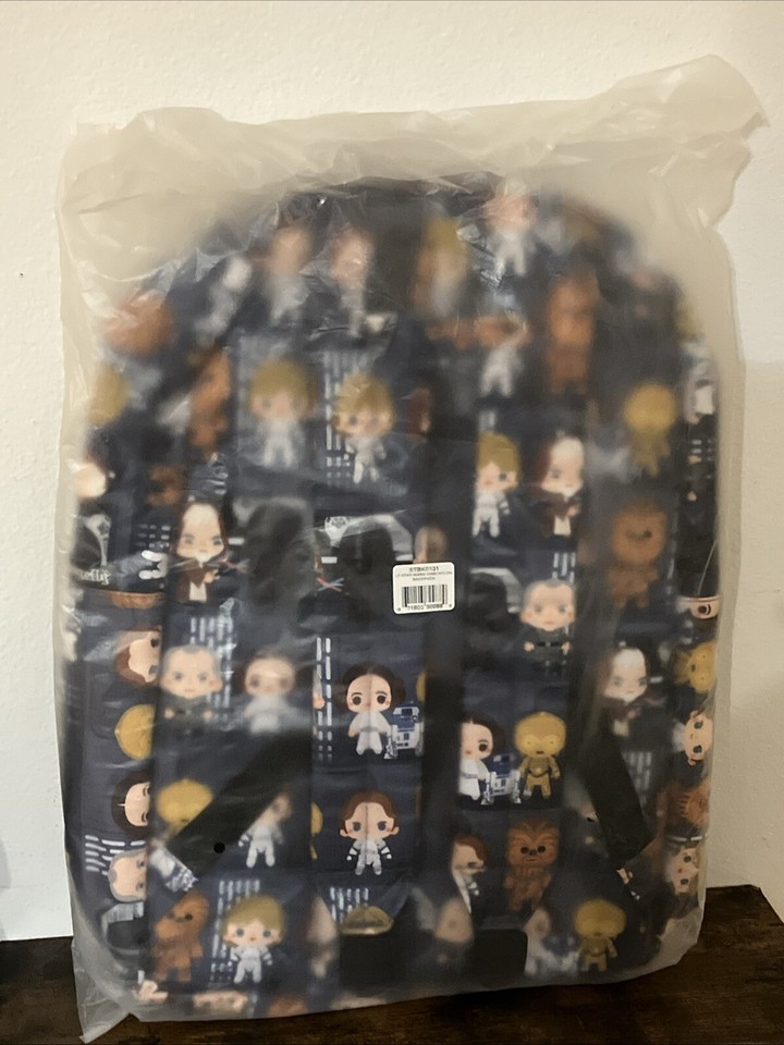 Star Wars Loungefly Battle Station Chibi Backpack Full Size Disney NWT ...