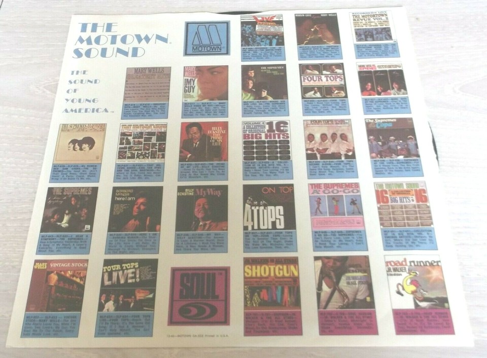 The Motown Sound Volume 6 LP 33 Album 1967 Motown Records Vintage | eBay