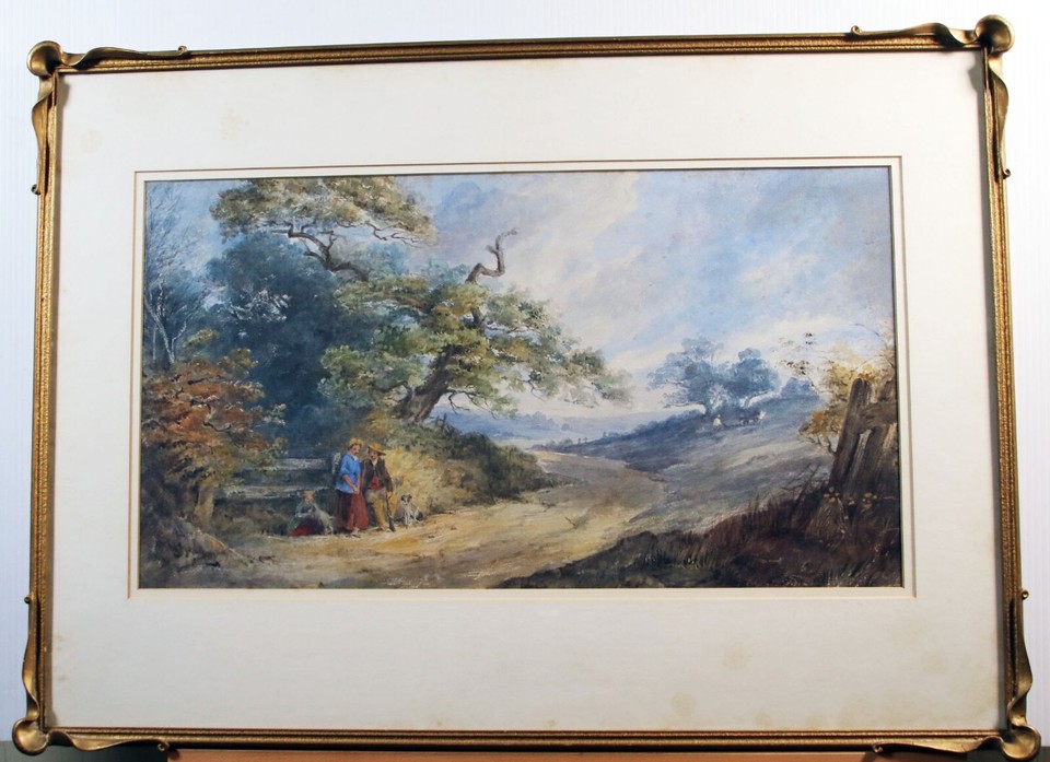 ANTIQUE WATERCOLOUR ENGLISH ARTIST CHARLES MARSHALL | eBay Australia