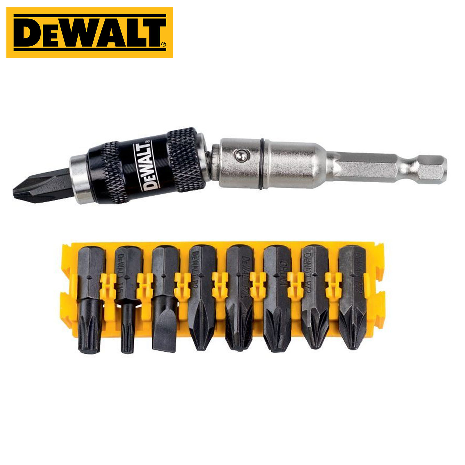 DEWALT DT70518 10 Pcs Magnetic Pivot Driver Bit Set for sale online | eBay