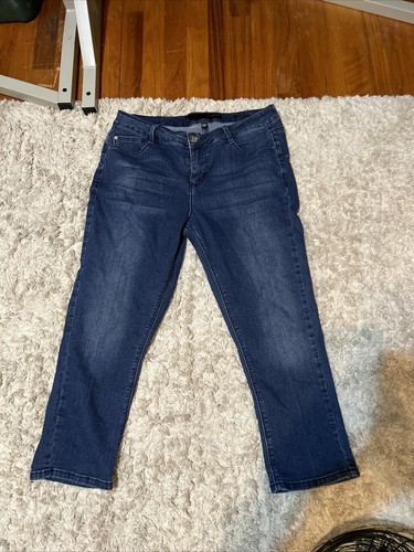 Women’s Thorn Jeans Size 10p Dark Wash Stretch | eBay