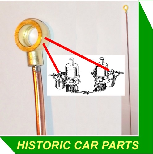 H2 SU Carb Float Chamber Overflow Banjo & Pipe for MG TC Midget 1250 ...